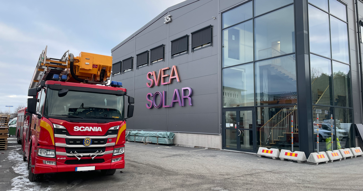 Brandförsvaret lär sig mer om solceller | Svea Solar