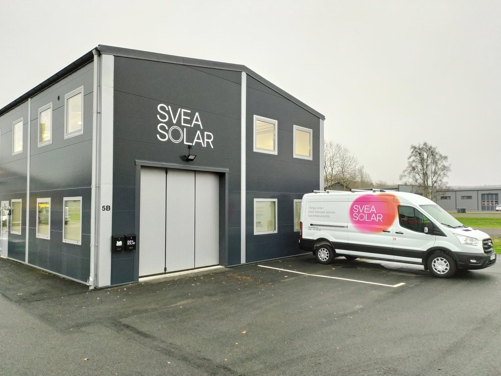 Installation solceller norra Skåne – ny hubb i Hässleholm | Svea Solar