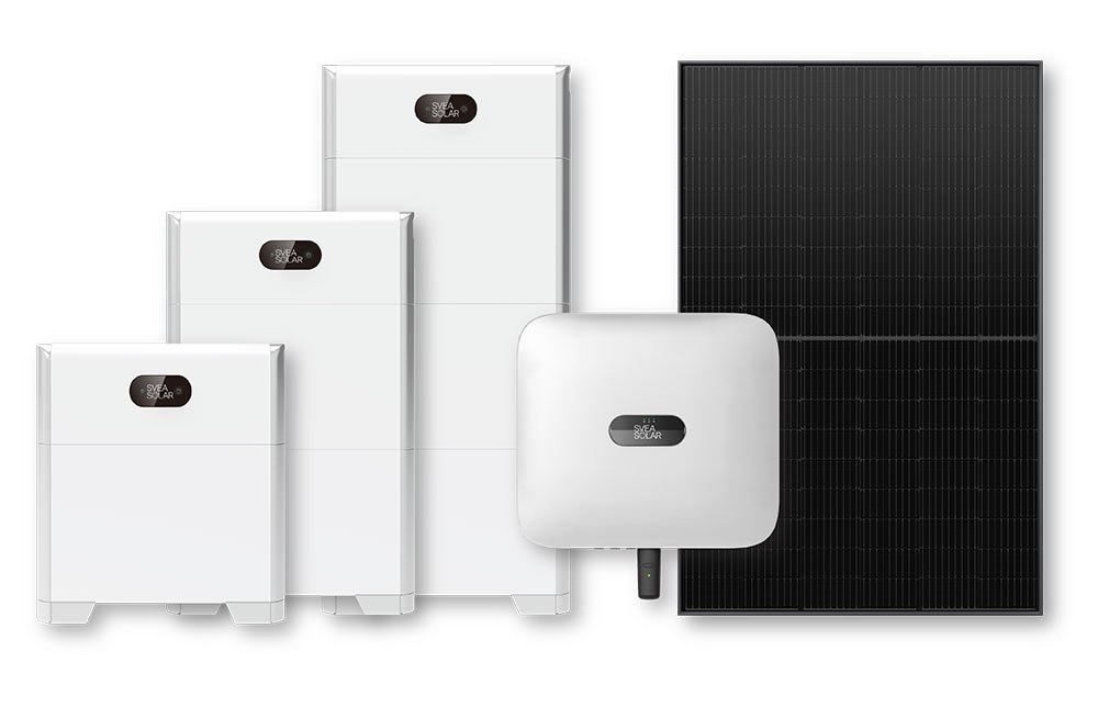 Solcellsbatteri - Lagra solenergi & solel | Svea Solar
